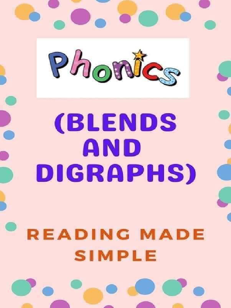 Blends & Digraphs | PDF