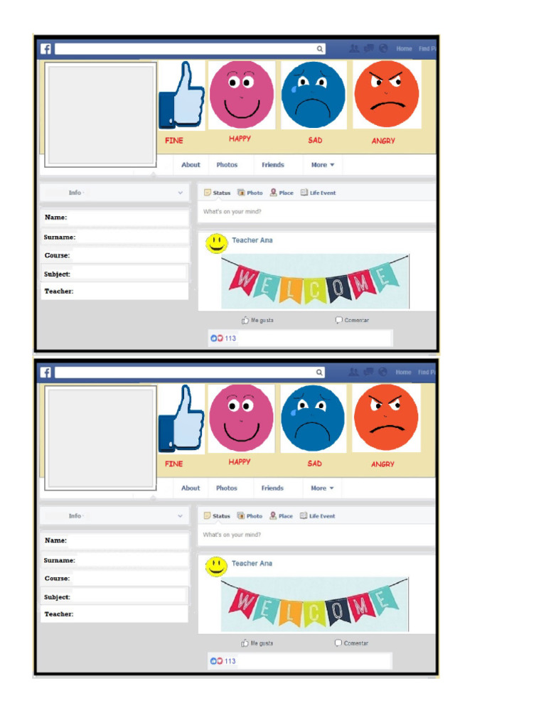 Facebook Profile | PDF