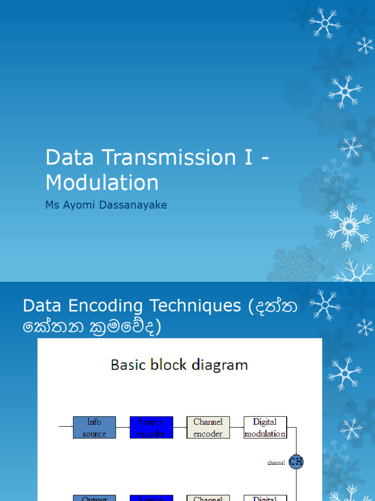 Data Modulation | PDF