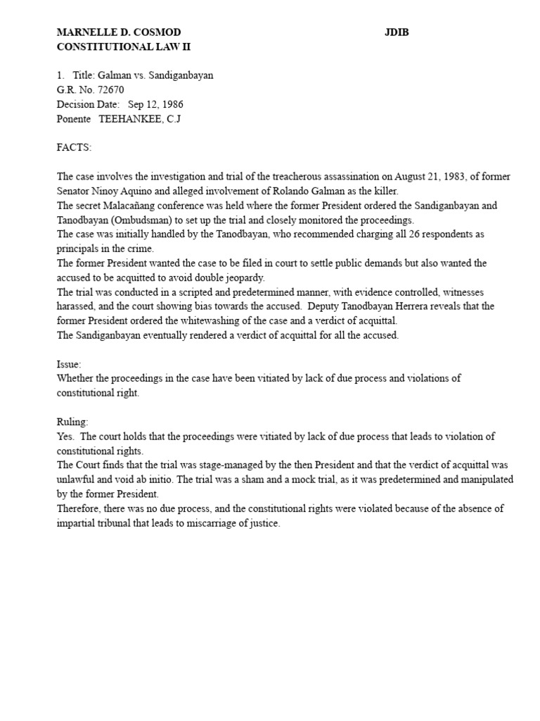 Consti | PDF | Search And Seizure | Search Warrant