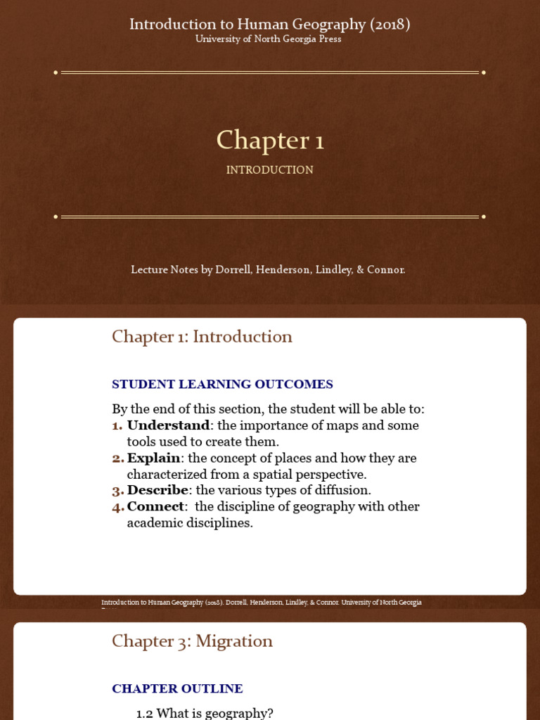 Chapter 01-Introduction to Geography | PDF | Geography | Geographic ...