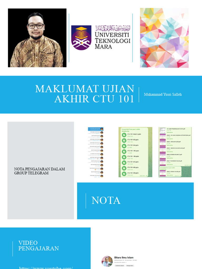 Cara Jawab CTU 101 | PDF