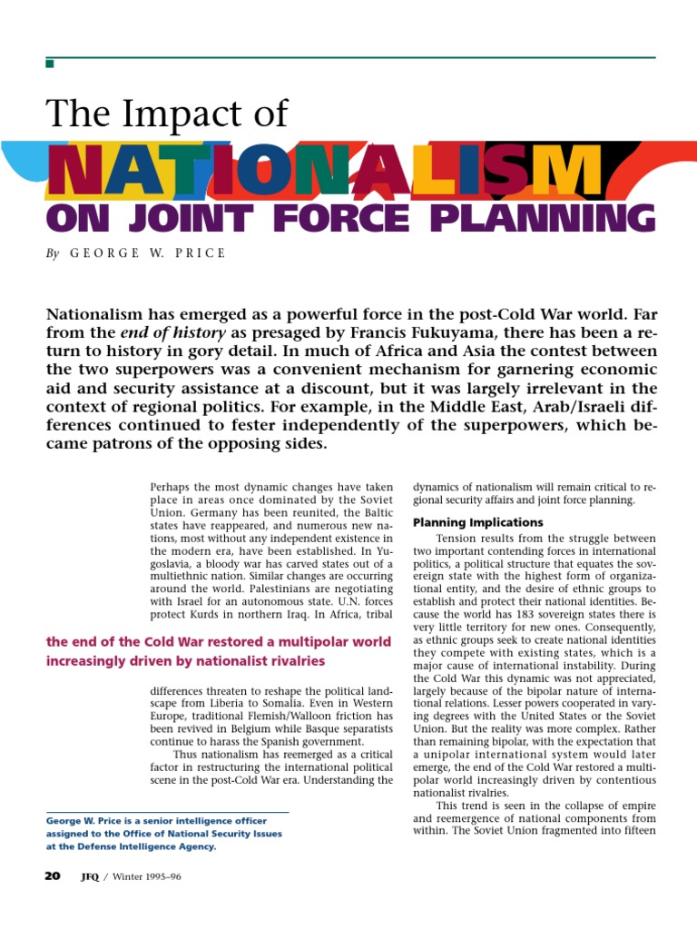 Nationalism | PDF | Nationalism | Sovereign State