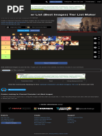 One Piece Character Tier List Guide | PDF