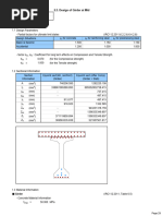IS 456 Design Shear Strength Tables | PDF | Applied And ...