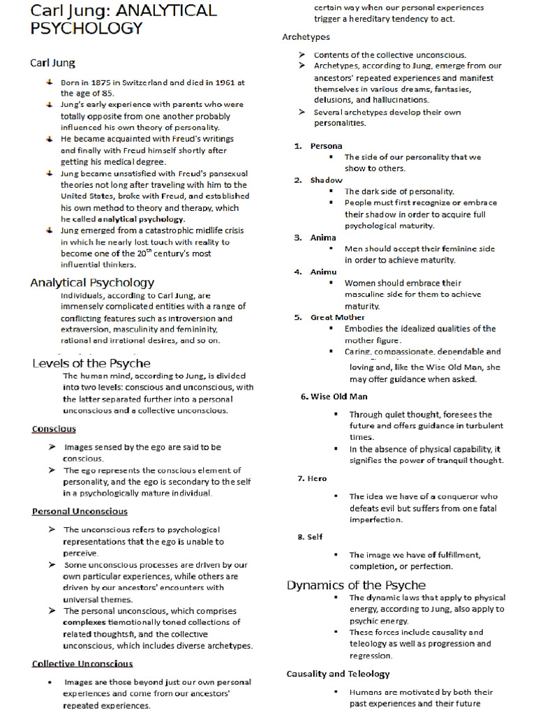 Psychology Theories Overview | PDF | Psychoanalysis | Object Relations Theory