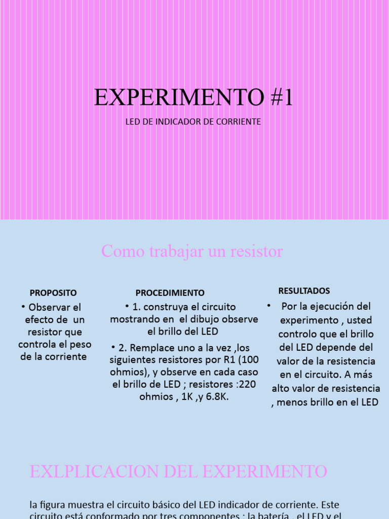 Experimento 1 | PDF