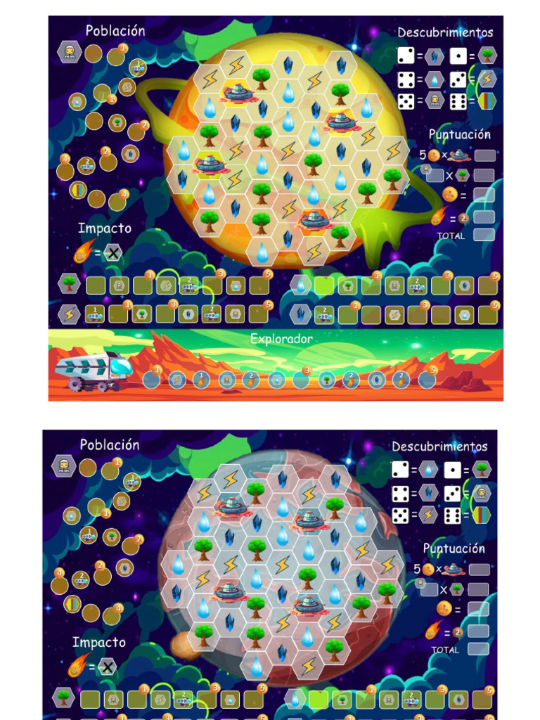 PNP Raw Games Explore Planets | PDF