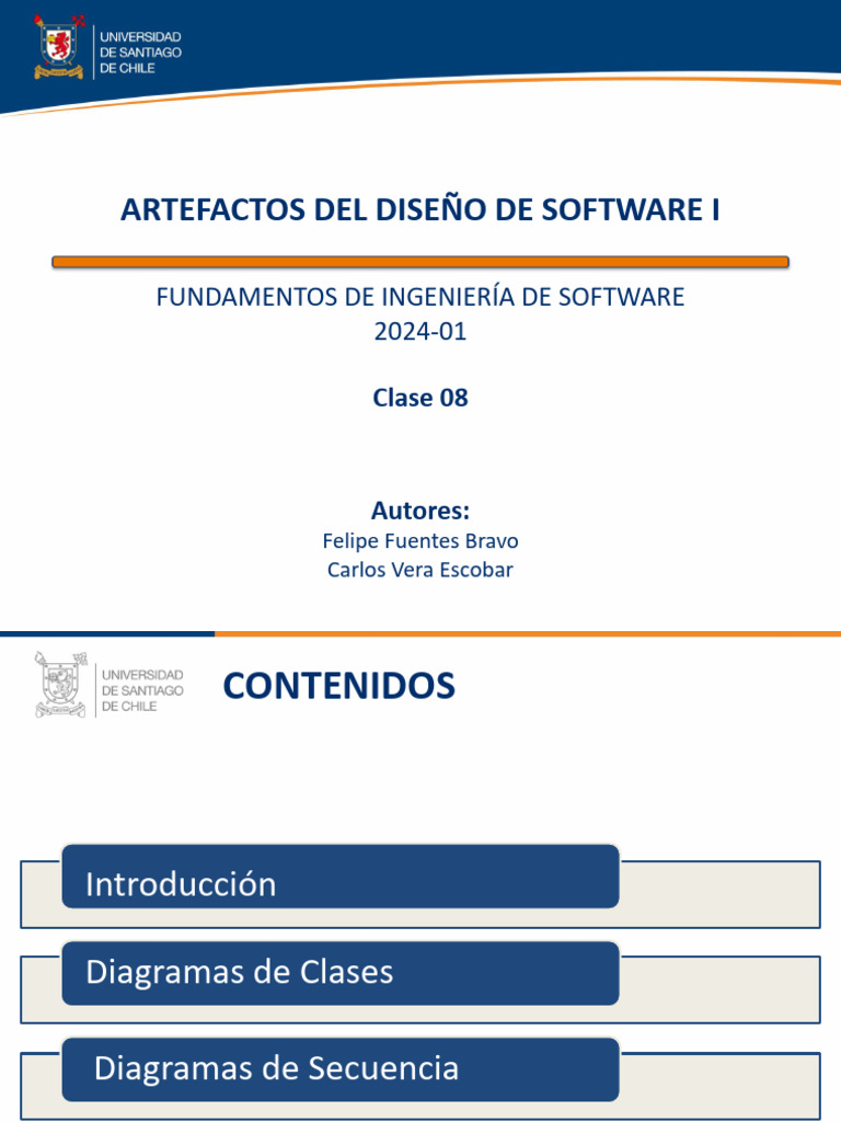 Clase_08 - Artefactos Del Diseño de Sw i | PDF | Lenguaje de modelado unificado | Software