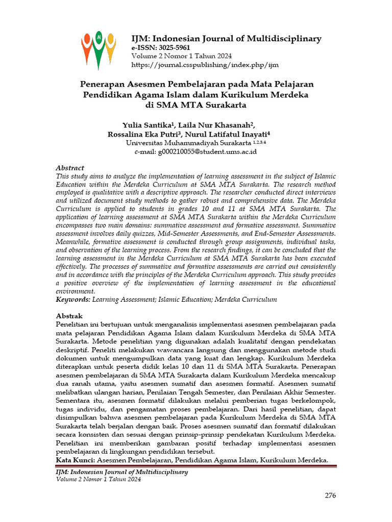 35 Ijm 276-282 | PDF | Methodology | Scientific Method