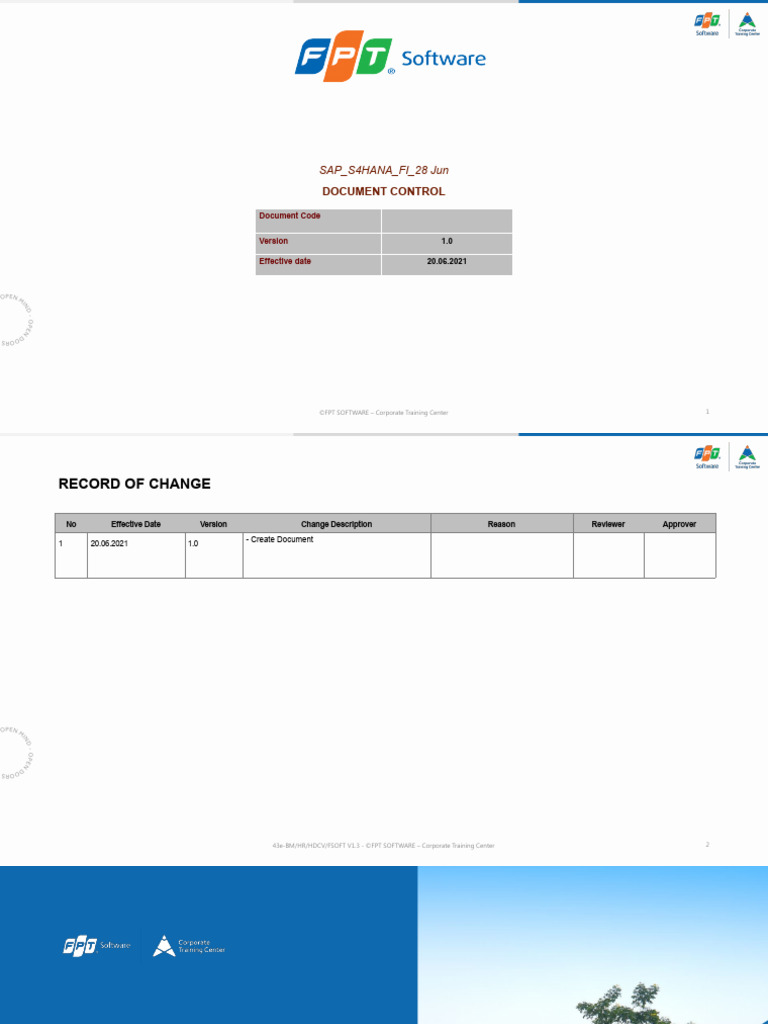 Day03 SAP S4HANA FI Document Control | PDF | Debits And Credits | Invoice