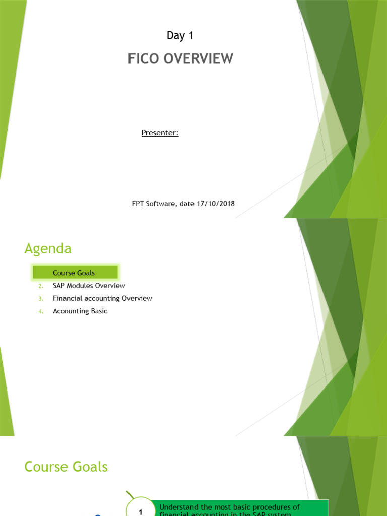 Day01 Sap S4hana Fi Overview Pdf Debits And Credits Money