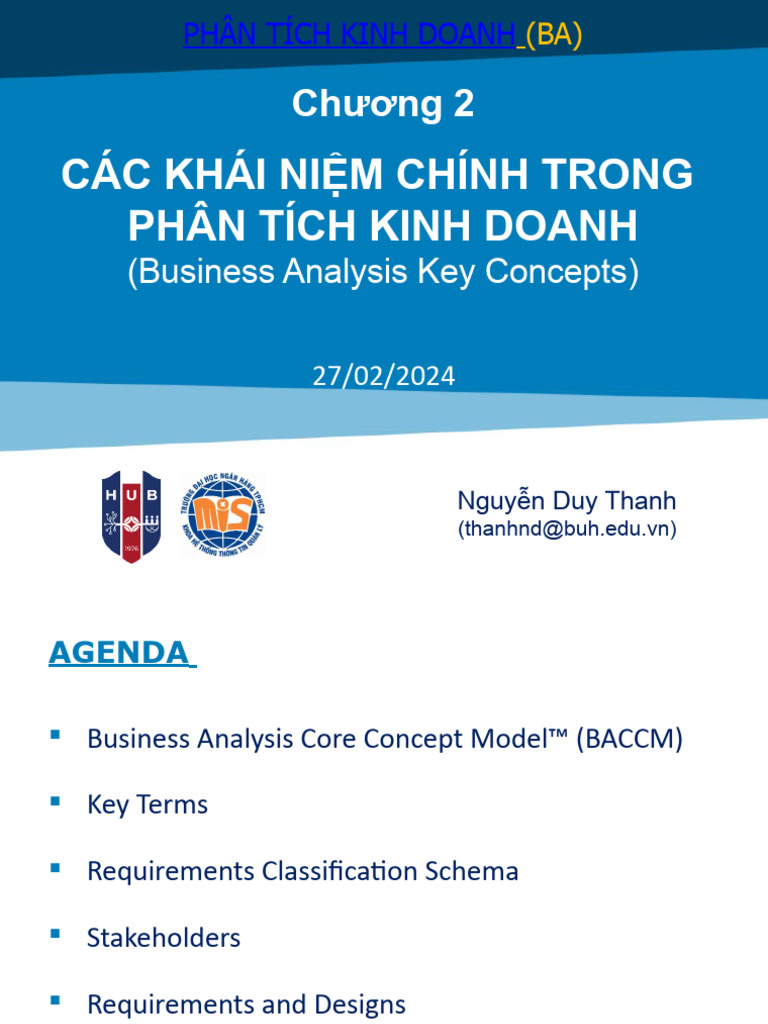 2024-BA-C2 - Business Analysis Key Concepts | PDF | Business Analysis ...