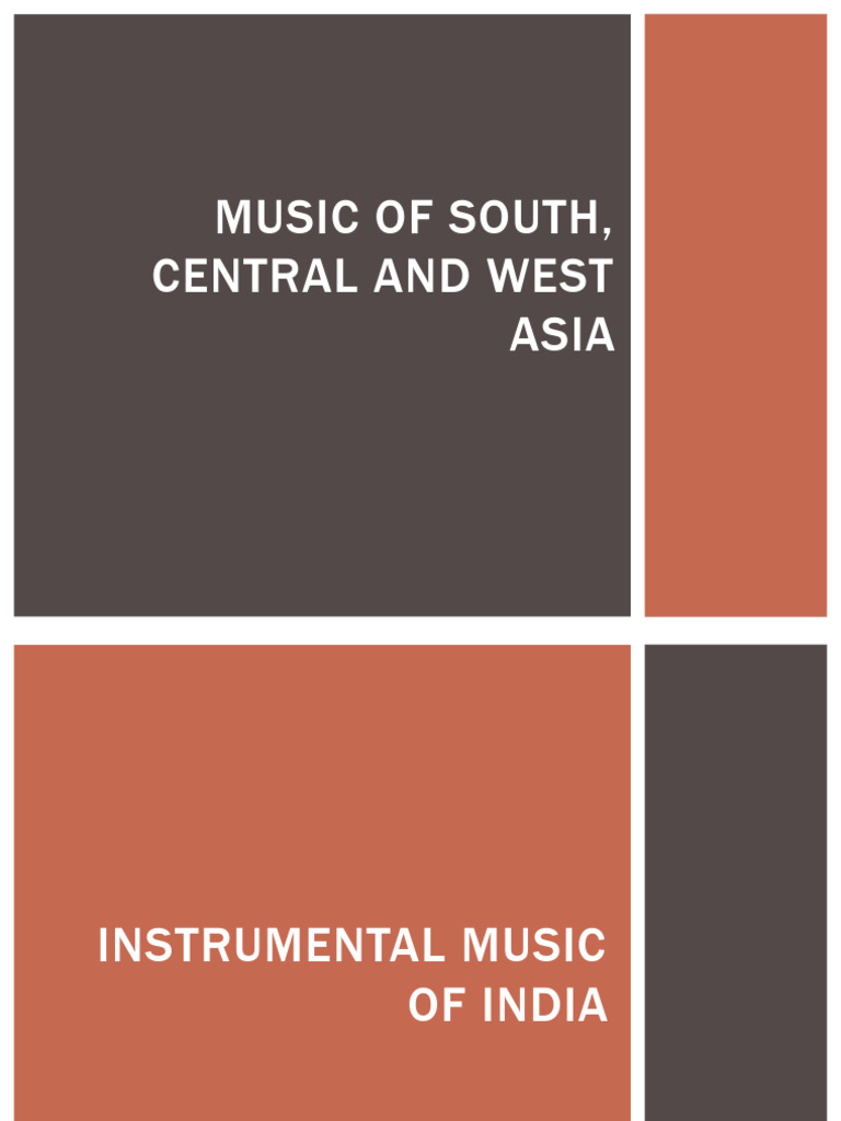 Musicofsouthcentralandwestasia 131112053002 Phpapp01 | PDF | Performing ...