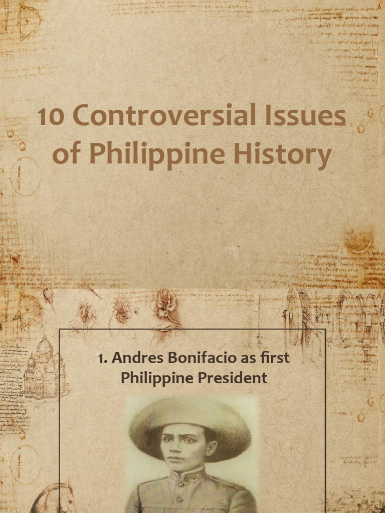 Controversial Philippine History Issues | PDF | Philippines | Spanish ...