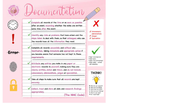 Note Midwife Dokumen | PDF