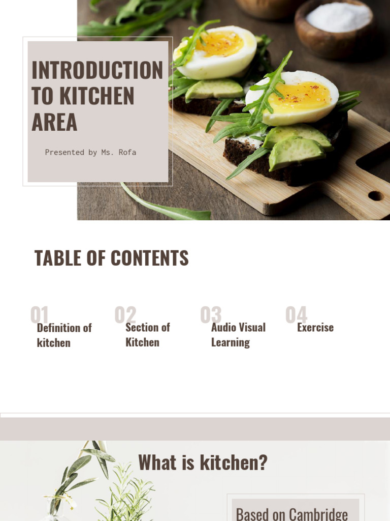 Kitchen Basics for Beginners | PDF | Cooking, Food & Wine | Home & Garden