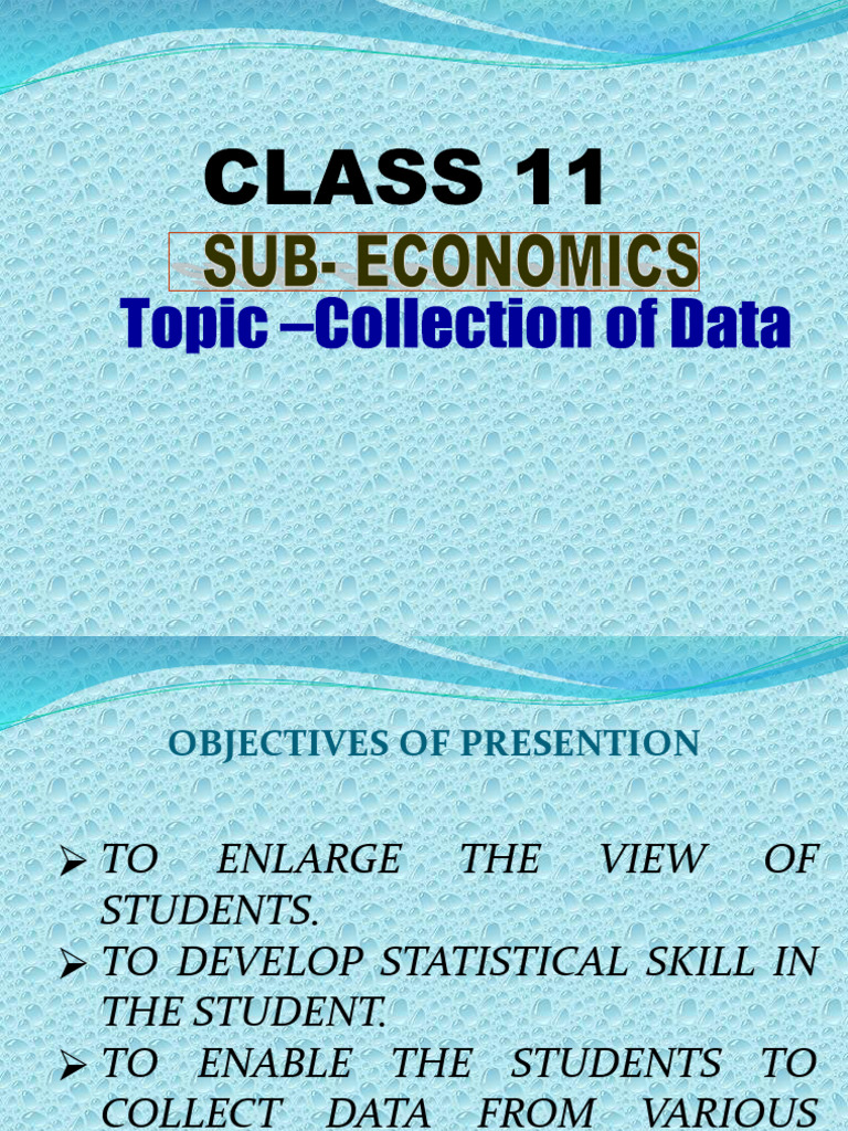 CH 2 Collection of Data 1 | PDF | Sampling (Statistics) | Survey Methodology