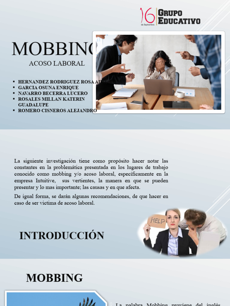 Mobbing | PDF | Violencia | Metodología de encuesta