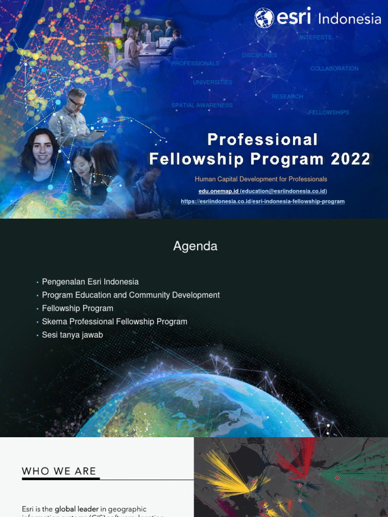 professional fellowship presentation_esri_new | PDF | Esri | Geographic Data And Information