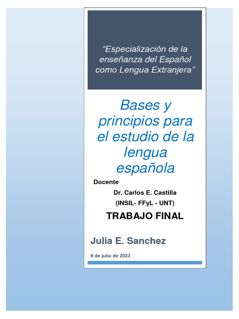TFC_Bases y principios_Sanchez Julia | PDF | Comunicación | Imagen