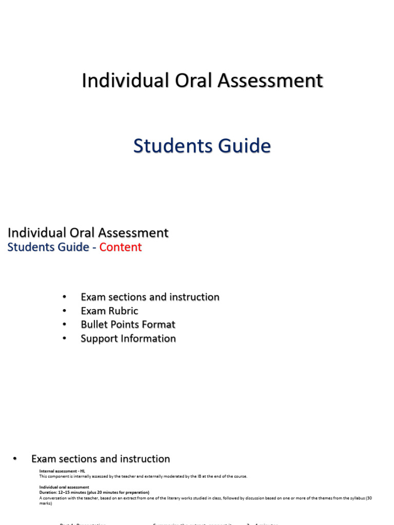 IOA Students Material | PDF | Rubric (Academic) | Human Communication