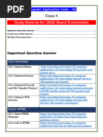 Class 10 IT Code 402 Study Material and NCERT Book Exercise Solution ...