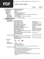 MSDS - Taseto Color Check FP-S (Penetrant) | PDF | Toxicity | Magnesium