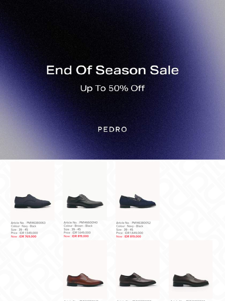 PEDRO Men ESS | PDF | Color | Grey