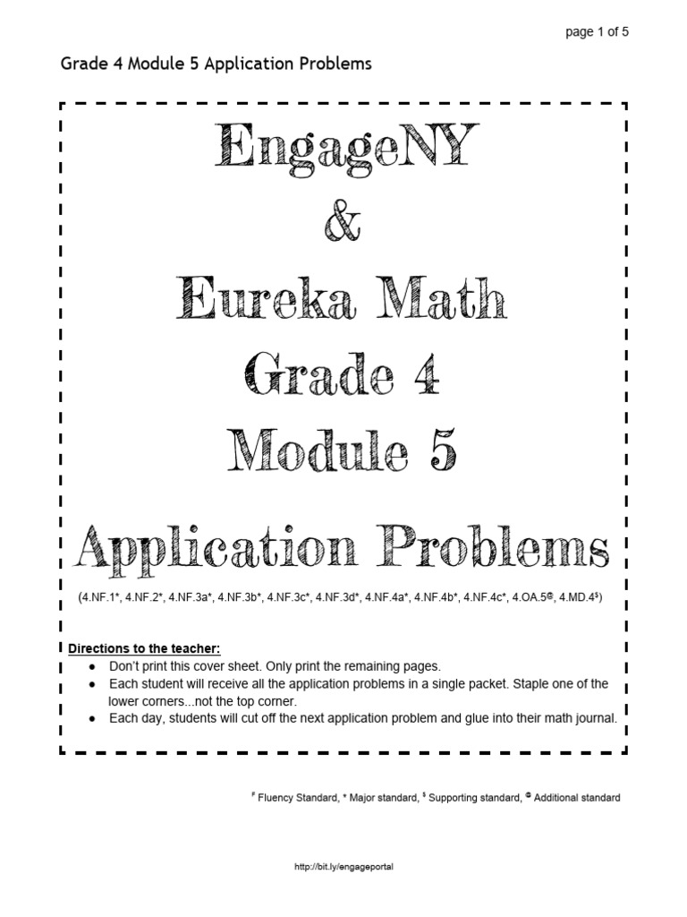 GR 4 Module 5 Application Problems | PDF