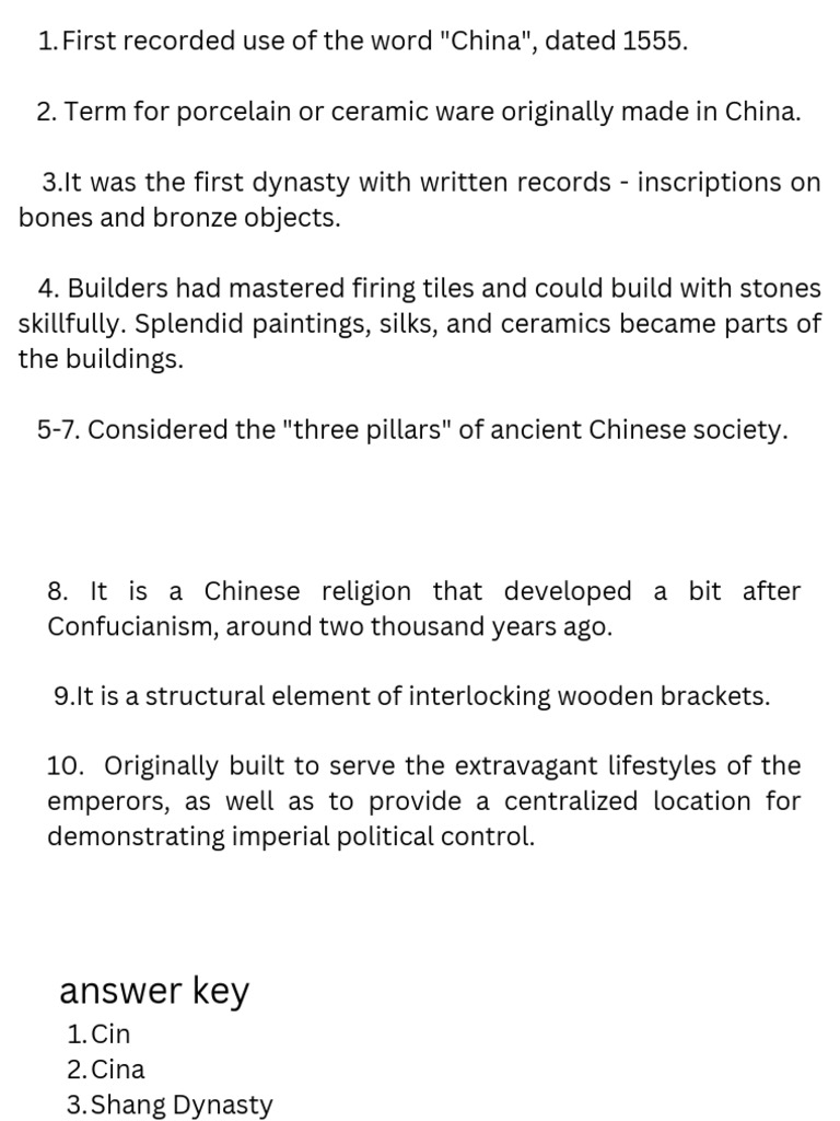 Shang Dynasty: Foundations of China | PDF