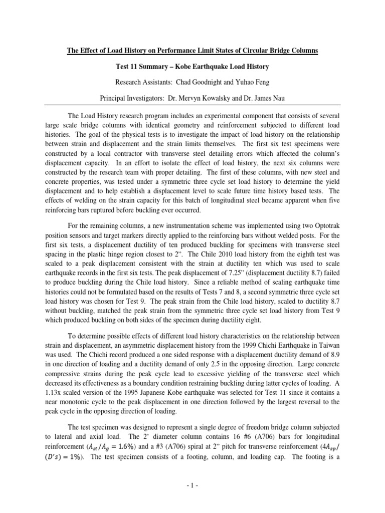 Test11 Summary Pdf Deformation Engineering Buckling