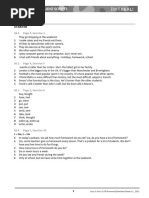 Prepare 3 Workbook Answer Keys | PDF