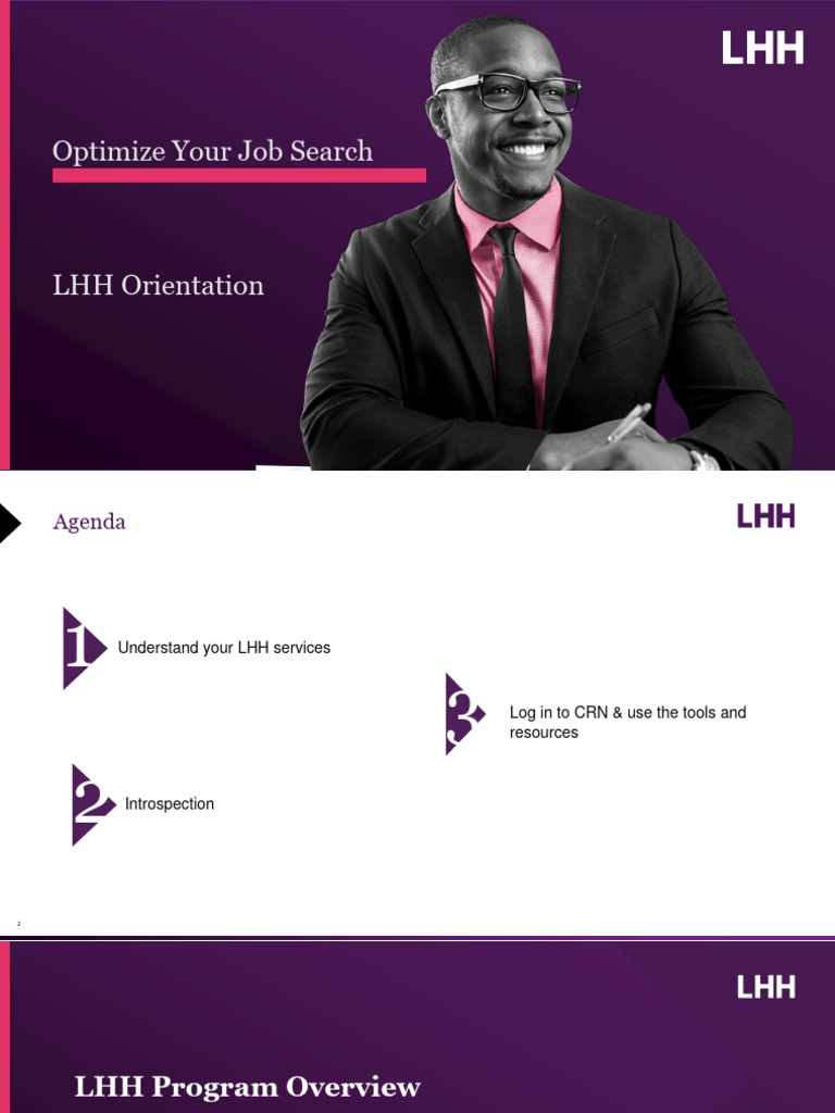 LHH Job Search Optimization Guide | PDF | Linked In | Recruitment