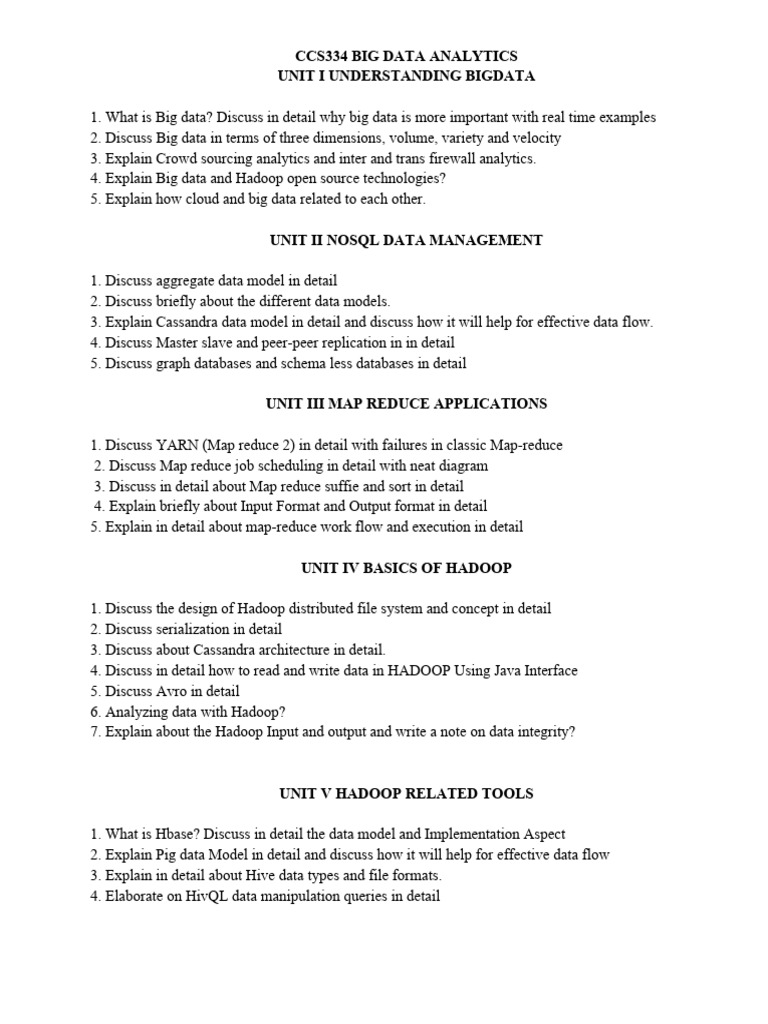 Big Data Analytics: Concepts & Tools | PDF