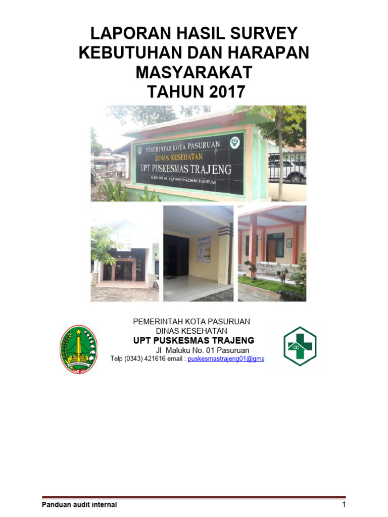 Pedoman Audit Internal Puskesmas | PDF | Karier & Perkembangan | Bisnis