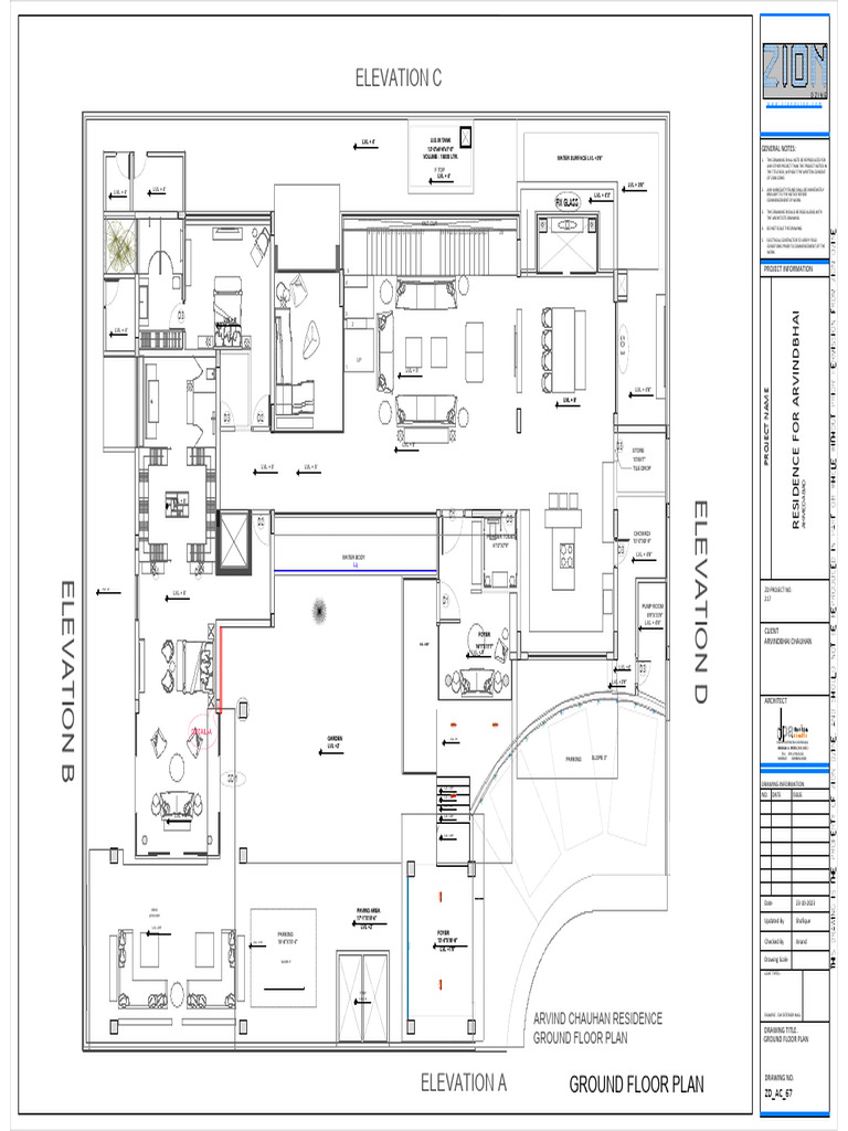 GROUND FLOOR PLAN | PDF | Architectural Design | Architecture