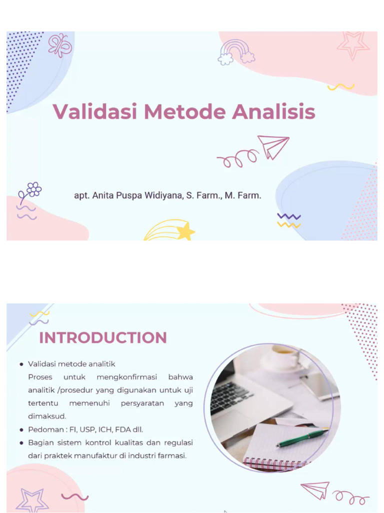 Validasi Metode Analisis | PDF