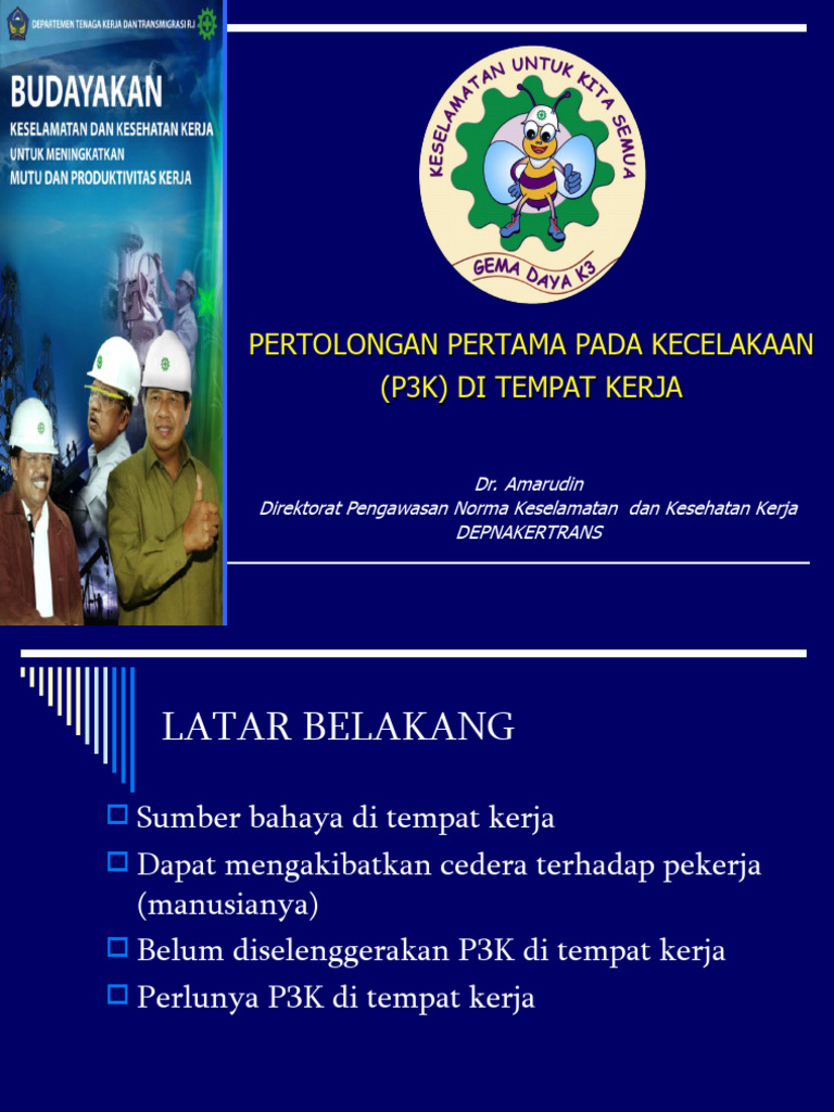 P3K di Tempat Kerja | PDF