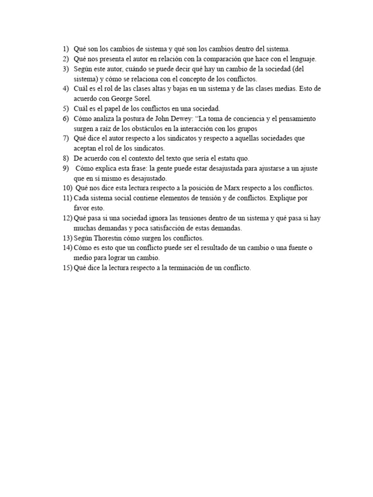 Taller Lewis Coser Nuevos Aportes Conflictos | PDF | Filosofía