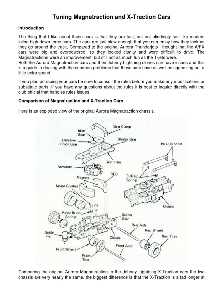 Magnatraction X-Traction Tuning Rev 5 | PDF | Gear | Magnet