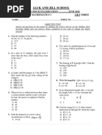 BECE Mathematics Past Questions and Answer PDF WAEC | PDF | Inequality ...