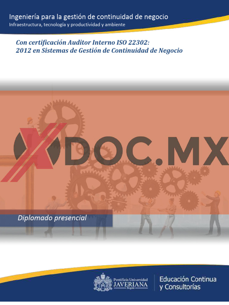Xdoc - MX Diplomado Presencial Pontificia Universidad Javeriana | PDF ...