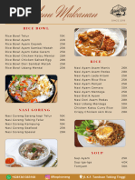 Katalog Harga Laritta Bakery 2025 | PDF | Confectionery | Cakes