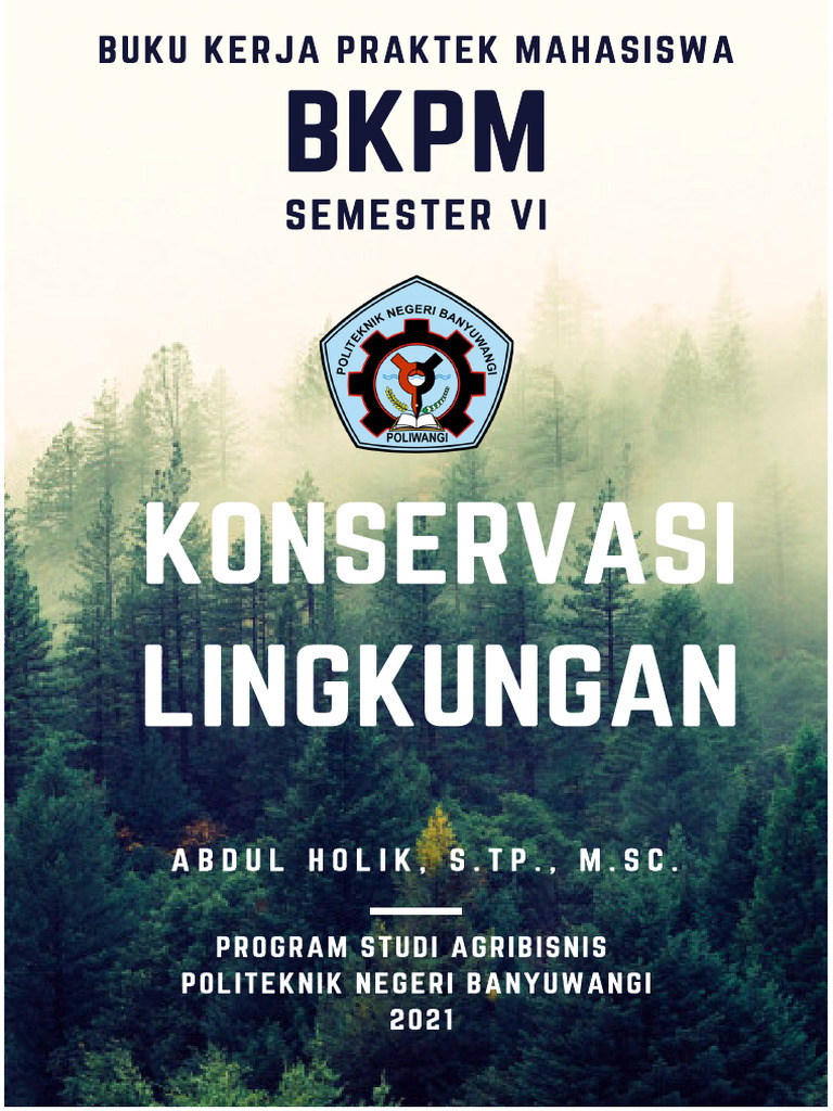 BKPM_Konservasi Lingkungan_2021 | PDF