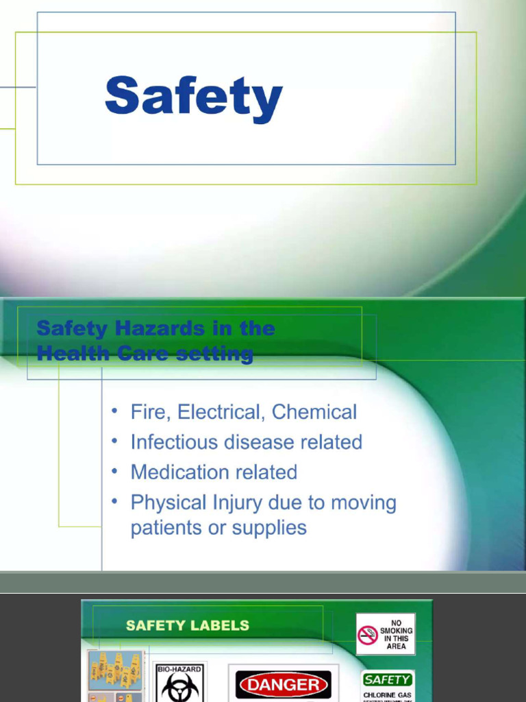 Safety Security and Emergency Preparedness | PDF