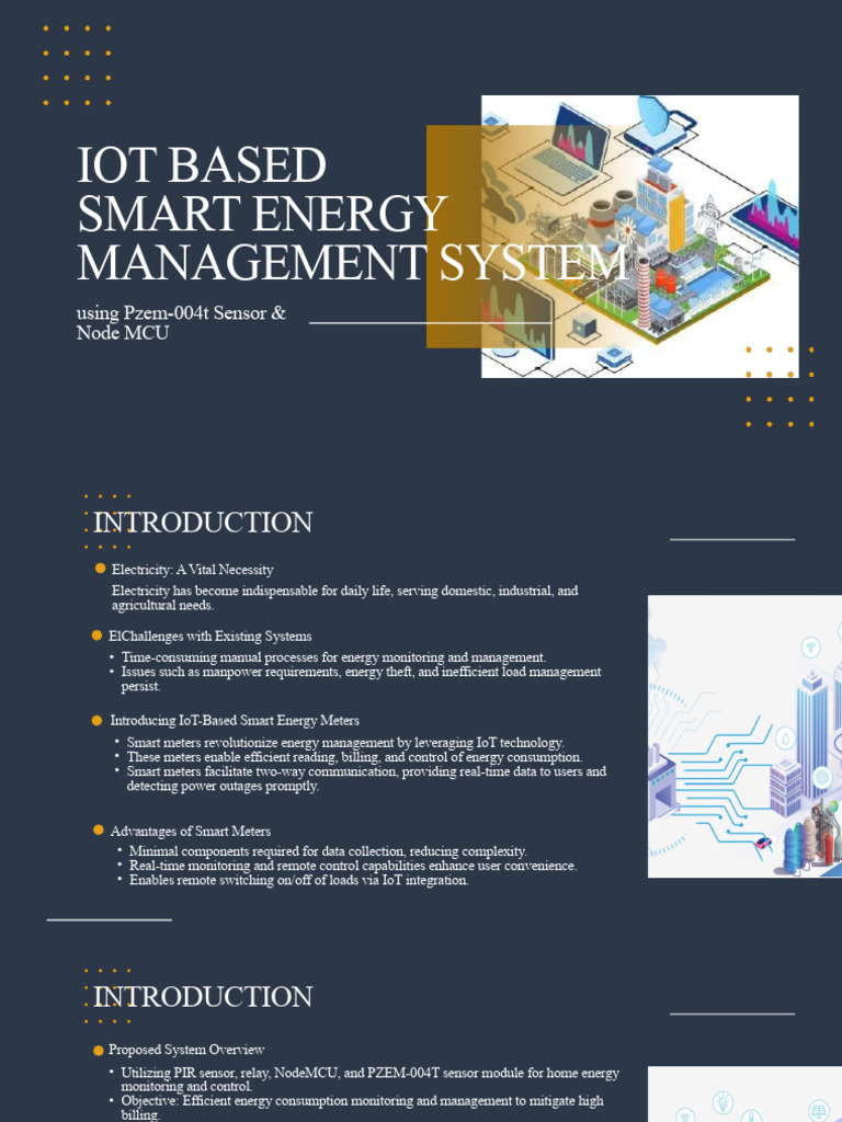 IoT-Based Smart Energy Management System | PDF | Internet Of Things ...
