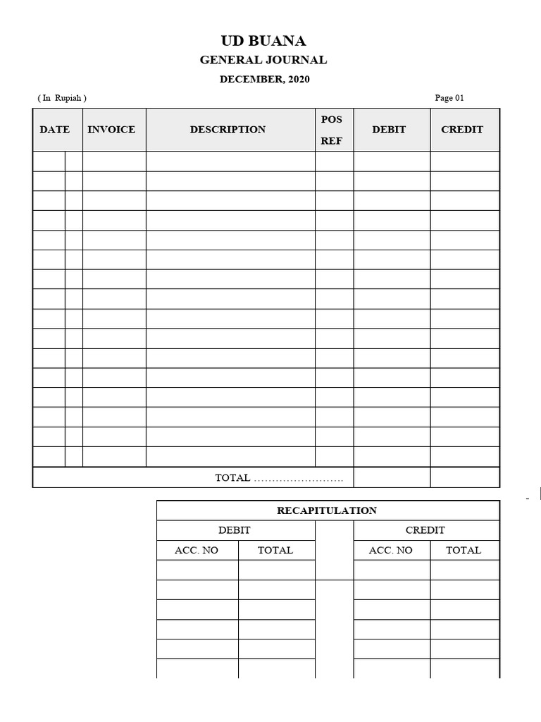 Print 2 Ud Buana | PDF | Debits And Credits | Credit Card