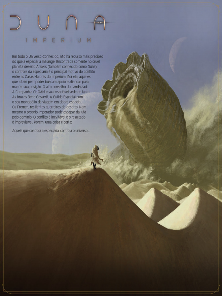Duna Imperium Manual de Regras 208261 | PDF | Duna (livro)