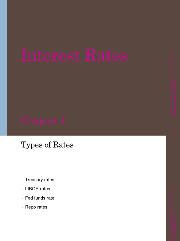 Chapter 4 [Interest Rate] Lecture File | PDF | Bond Duration | Bonds (Finance)